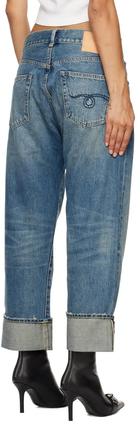 R13 Belt-loop Jeans - Gray