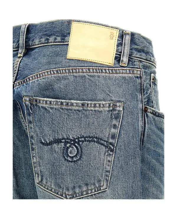 R13 Belt-loop Jeans - Gray