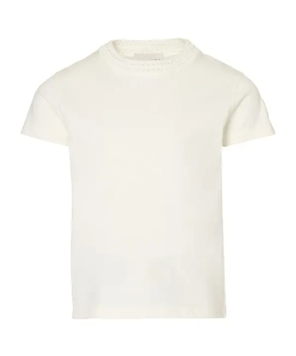 Moncler Crochet Accent Cotton T-shirt