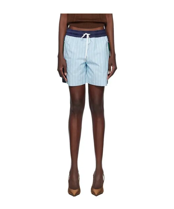 Casablanca Paneled Elasticated Drawstring Shorts