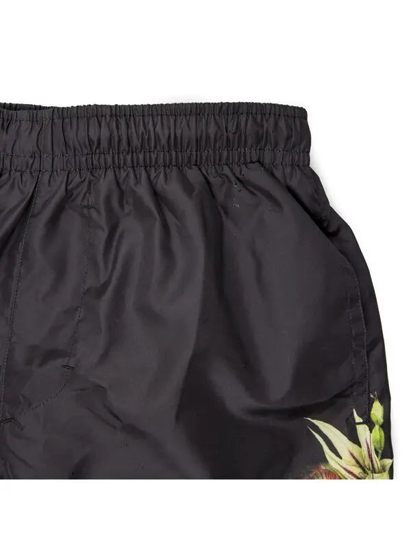 Givenchy Printed Swim Shorts - Black