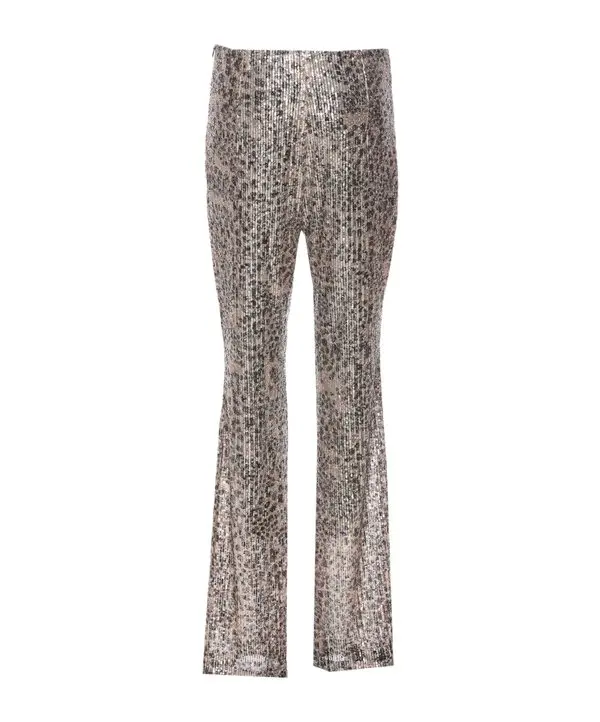 Liu Jo Sequined High-waisted Trousers