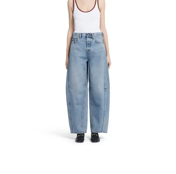 Gucci Balloon Denim Pants