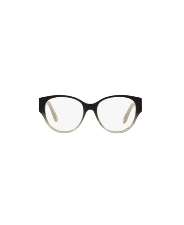 BVLGARI Geometric Frame Eyeglasses - White