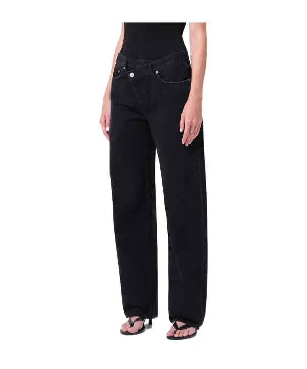 AGOLDE Arc Criss Cross Curved Leg Jeans