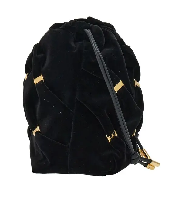 FERRAGAMO Mini Varini Buckle Bucket Bag