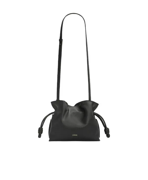 Loewe Mini Flamenco Clutch Bag - Black