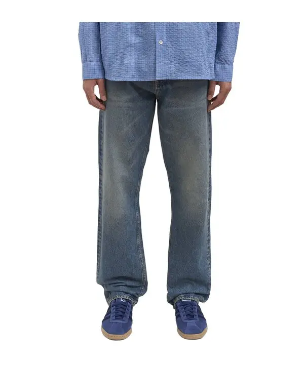 SUNFLOWER Belt Loop Jeans - Blue
