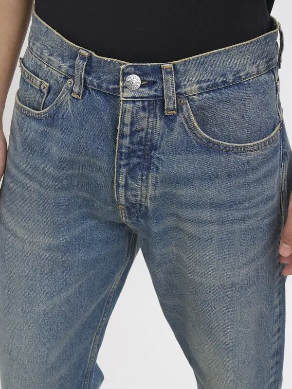 SUNFLOWER Belt Loop Jeans - Blue
