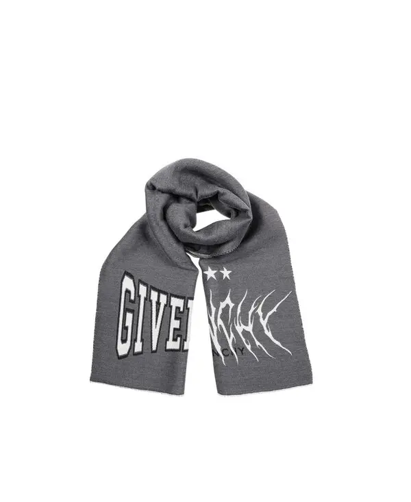 Givenchy Pattern Scarf - Black
