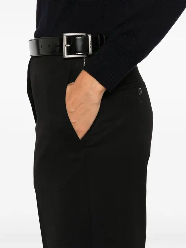 Prada Logo Detailed Casual Pants