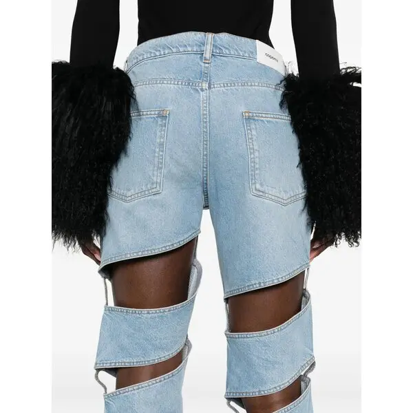 Coperni Cut-out Detail Jeans