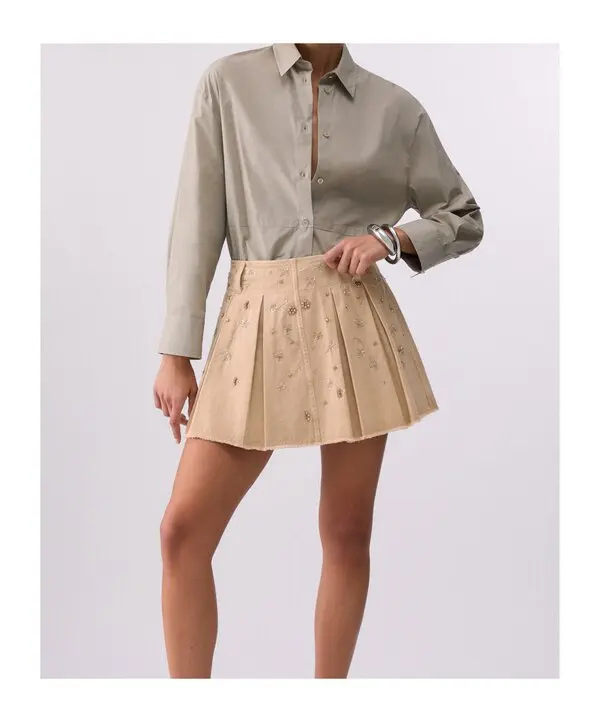 Liu Jo Poplin Shirt With Wide Sleeves And Drawstring Waist
