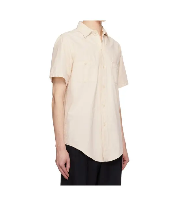 MAISON MARGIELA Short-sleeve Chest-pocket Shirt