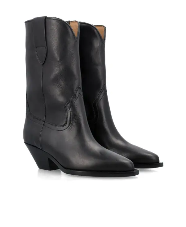 Isabel Marant Étoile Dahope Leather Cowboy Boots