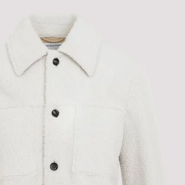 Bottega Veneta Oversized Shearling Overshirt - No