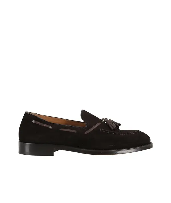 DOUCAL'S Tassel Detail Slip-on Loafers - Moro