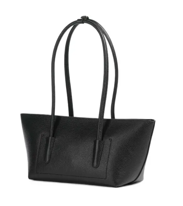 COCCINELLE Logo Printed Shoulder Bag - Black