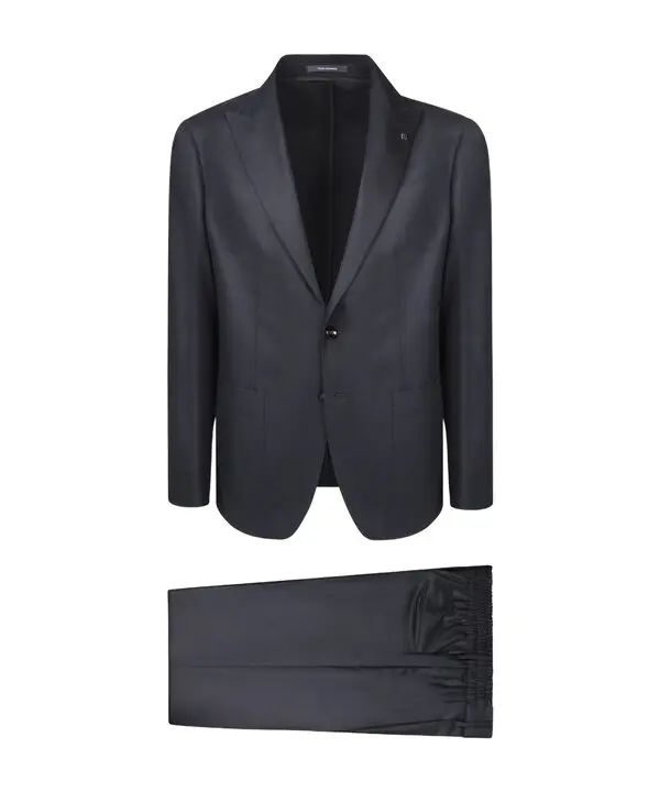 Tagliatore Two-piece Single-breasted Tailored Suit - Black
