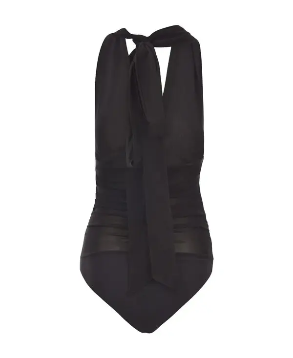 Pinko Sleeveless Belted One-piece