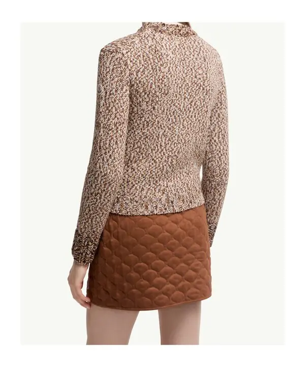 Moncler Logo Patch Knitted Sweater - Pull-on
