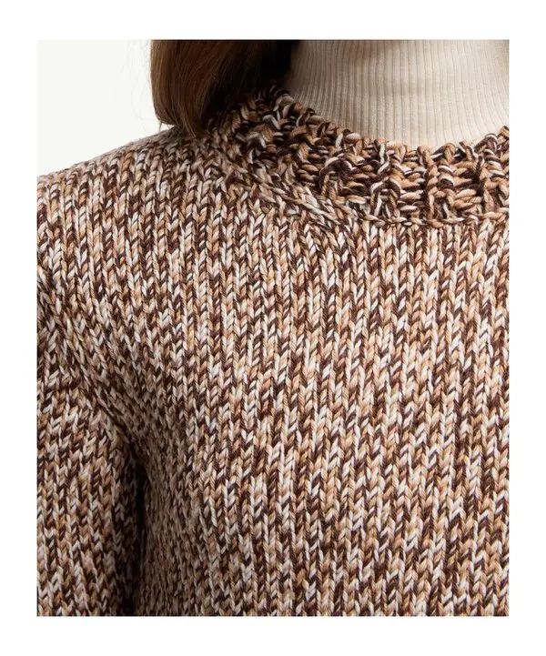 Moncler Logo Patch Knitted Sweater - Pull-on