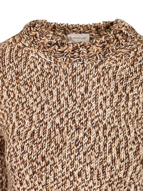 Moncler Logo Patch Knitted Sweater