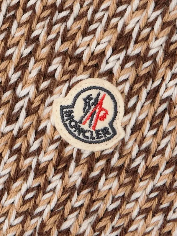 Moncler Logo Patch Knitted Sweater