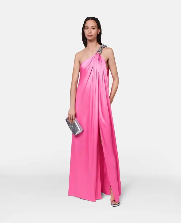 Stella McCartney Embellished Chain-linked Gown