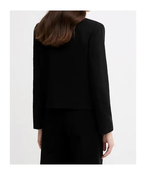 Marella Long Sleeve Jacket With Gold Button Detail