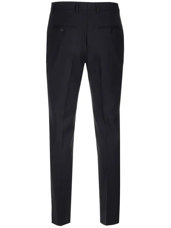 Celine Wool Gabardine Tapered Leg Trousers