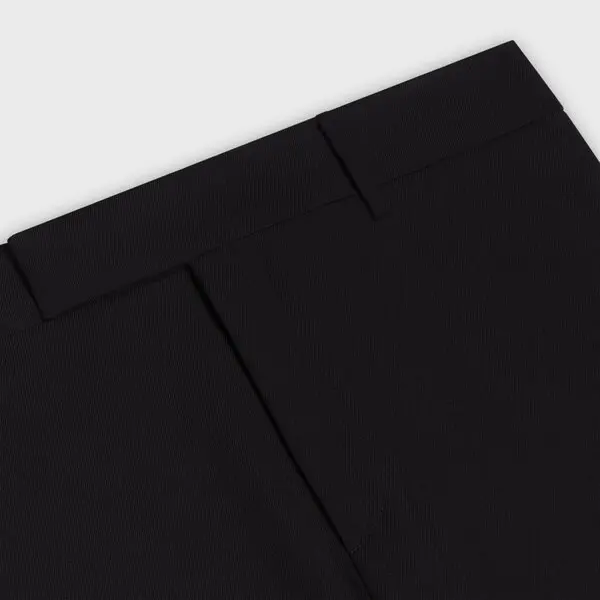 Celine Wool Gabardine Tapered Leg Trousers