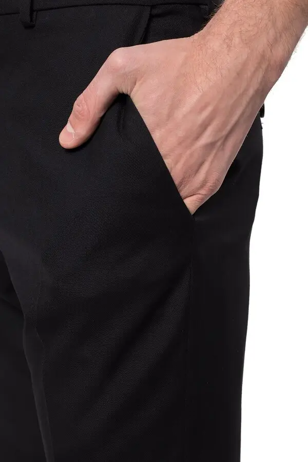 Celine Wool Gabardine Tapered Leg Trousers