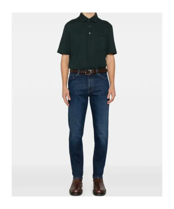 Zegna Belt Loop Jeans
