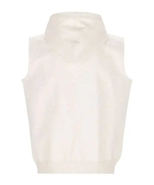 Brunello Cucinelli Sleeveless Zip-up Hooded Jacket