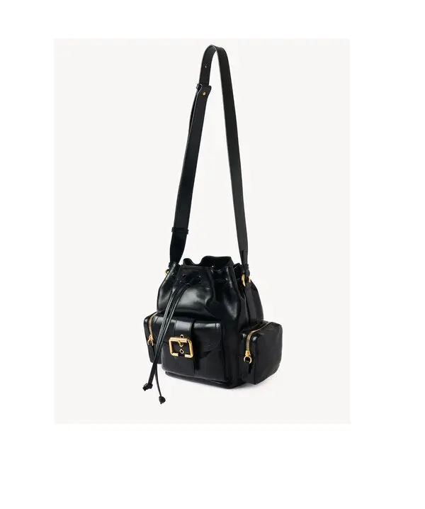 Chloé Camera Bucket Bag - Black