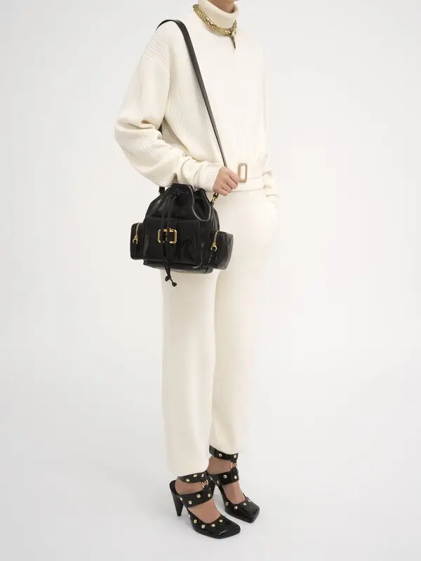 Chloé Camera Bucket Bag - Black