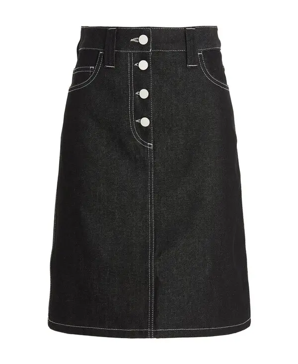 Sunnei Denim Skirt - Black