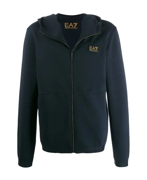 Emporio Armani Ea7 Patch Leisure Jacket - Black
