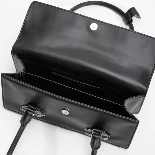 SELF-PORTRAIT Double Handle Tote Bag With Bow Detail