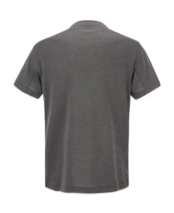 Brunello Cucinelli Double Layered Crewneck T-shirt