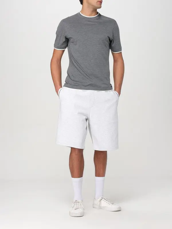 Brunello Cucinelli Double Layered Crewneck T-shirt