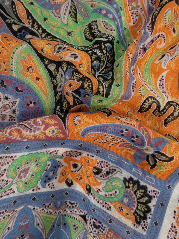 Etro Paisley Patterned Scarf