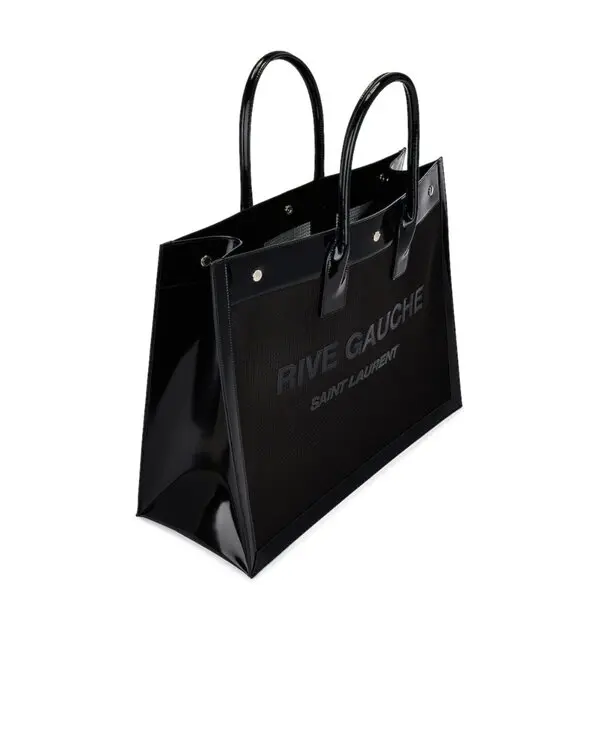 Saint Laurent Rive Gauche Top Handle Bag - Black