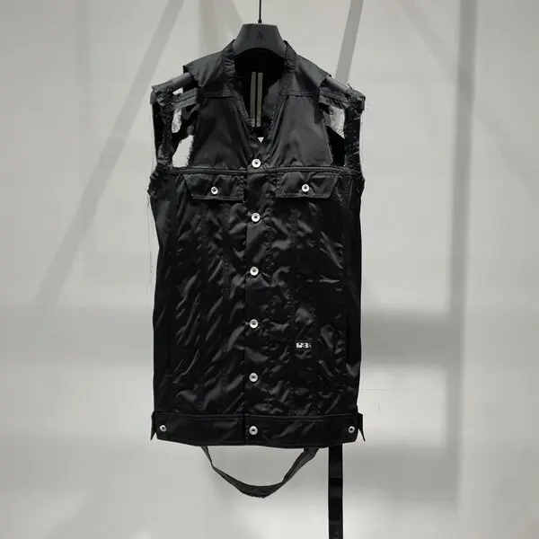 Rick Owens Logo Vest Casual Jacket