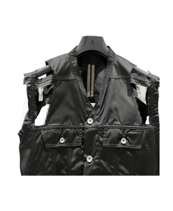 Rick Owens Logo Vest Casual Jacket