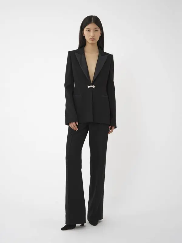 Chloé Embellished Tuxedo Blazer