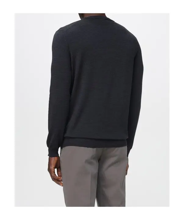 ZANONE Crewneck Long-sleeve Jumper - Black