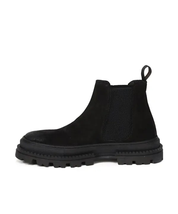 GIULIANO GALIANO Sergio Suede Ankle Boots - Black