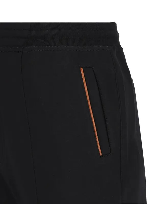 Brunello Cucinelli Drawstring Terry Sweatpants - Black